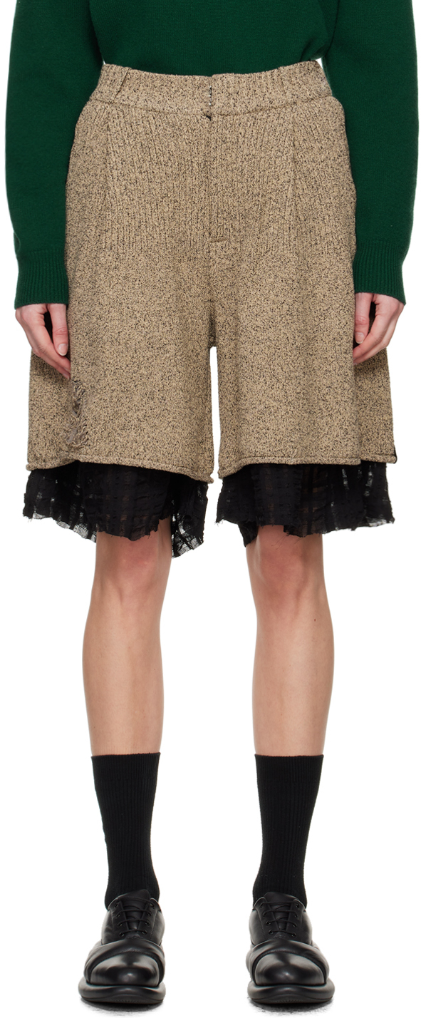 ADER error: Beige Varto Shorts | SSENSE