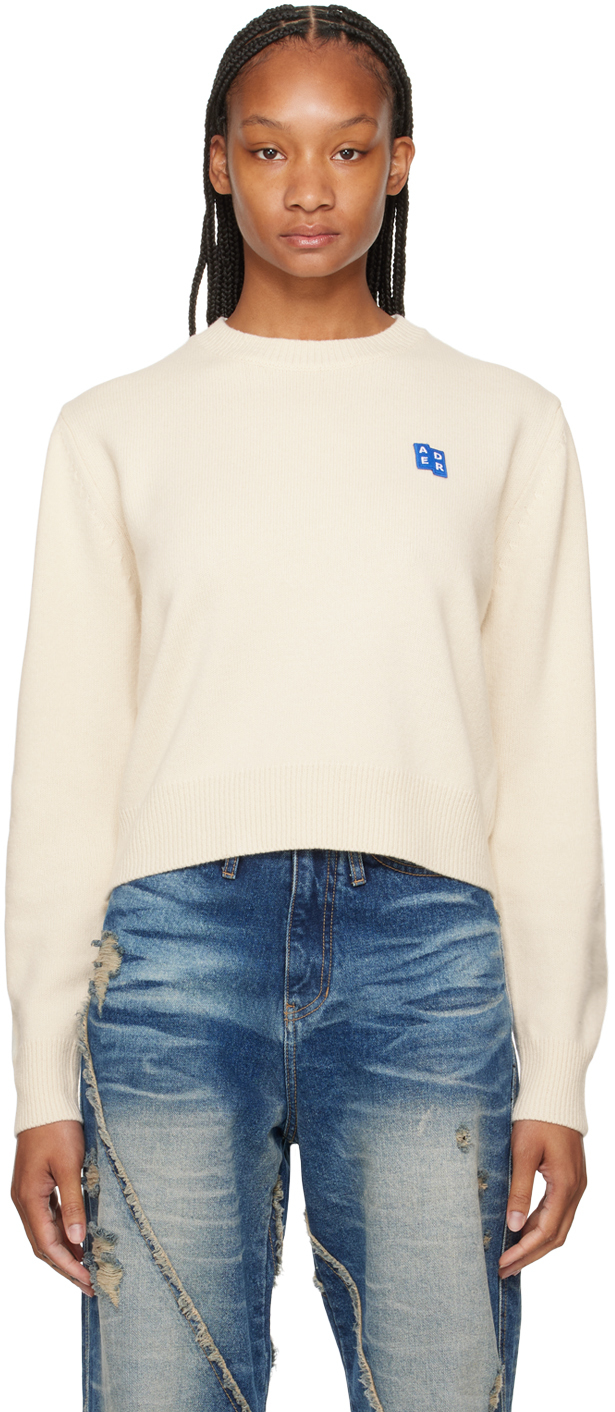 ADER error: Off-White Significant TRS Tag Sweater | SSENSE