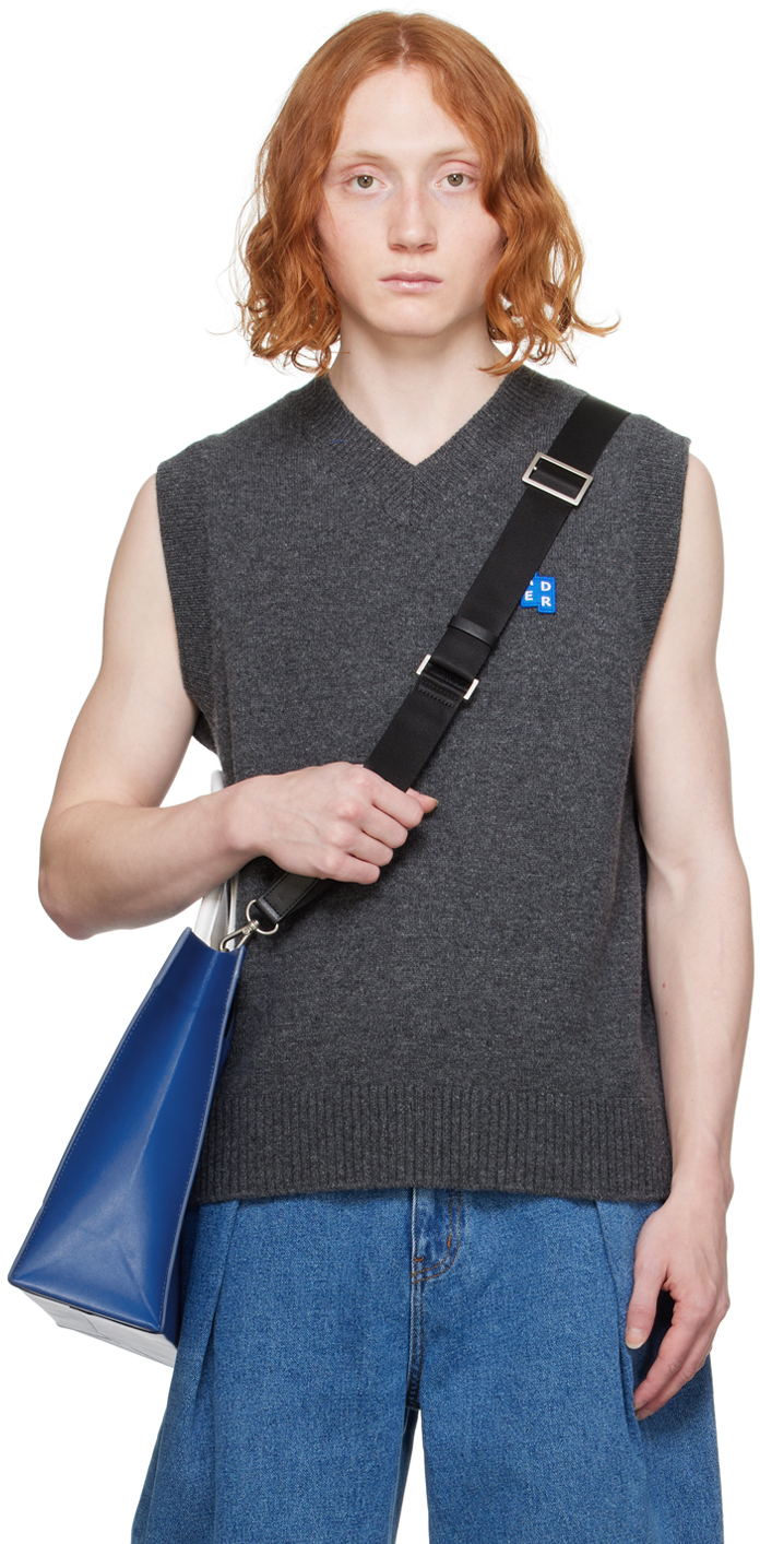 ADER error: Gray Tag Vest | SSENSE