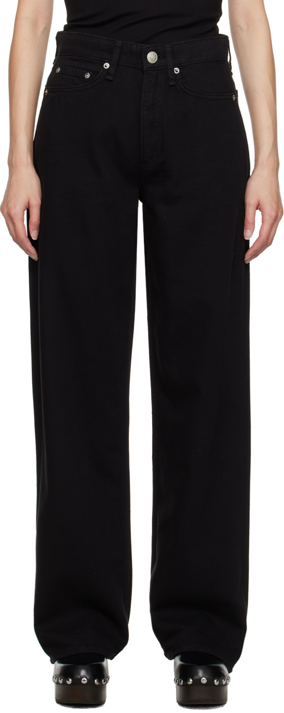 Black Logan Jeans by rag & bone on Sale
