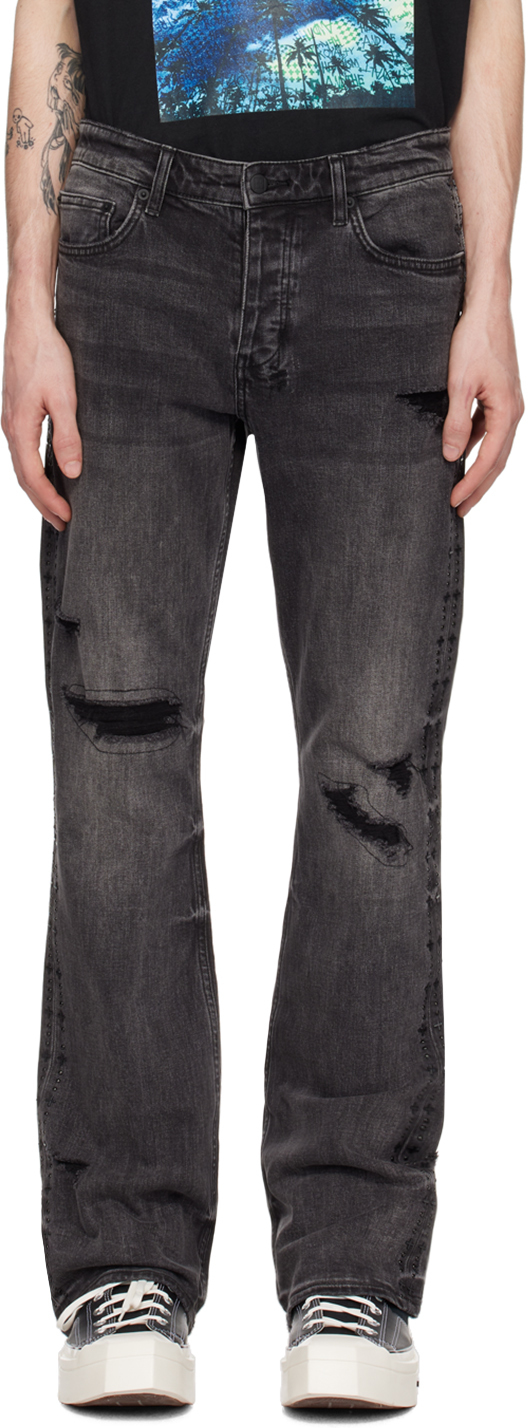 Black Bronko Jeans by Ksubi on Sale