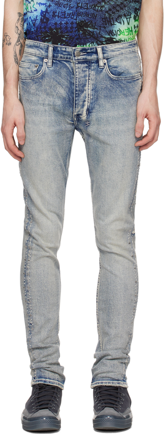 Blue Chitch Jeans by Ksubi on Sale