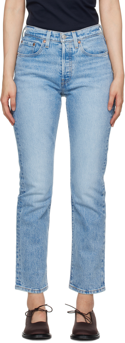 Levi's: Blue 501 Original Fit Jeans | SSENSE