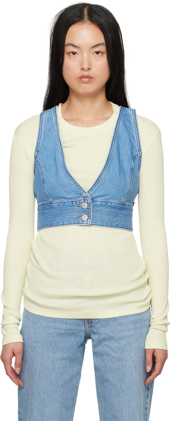 Blue Raine Denim Tank Top by Levi's on Sale