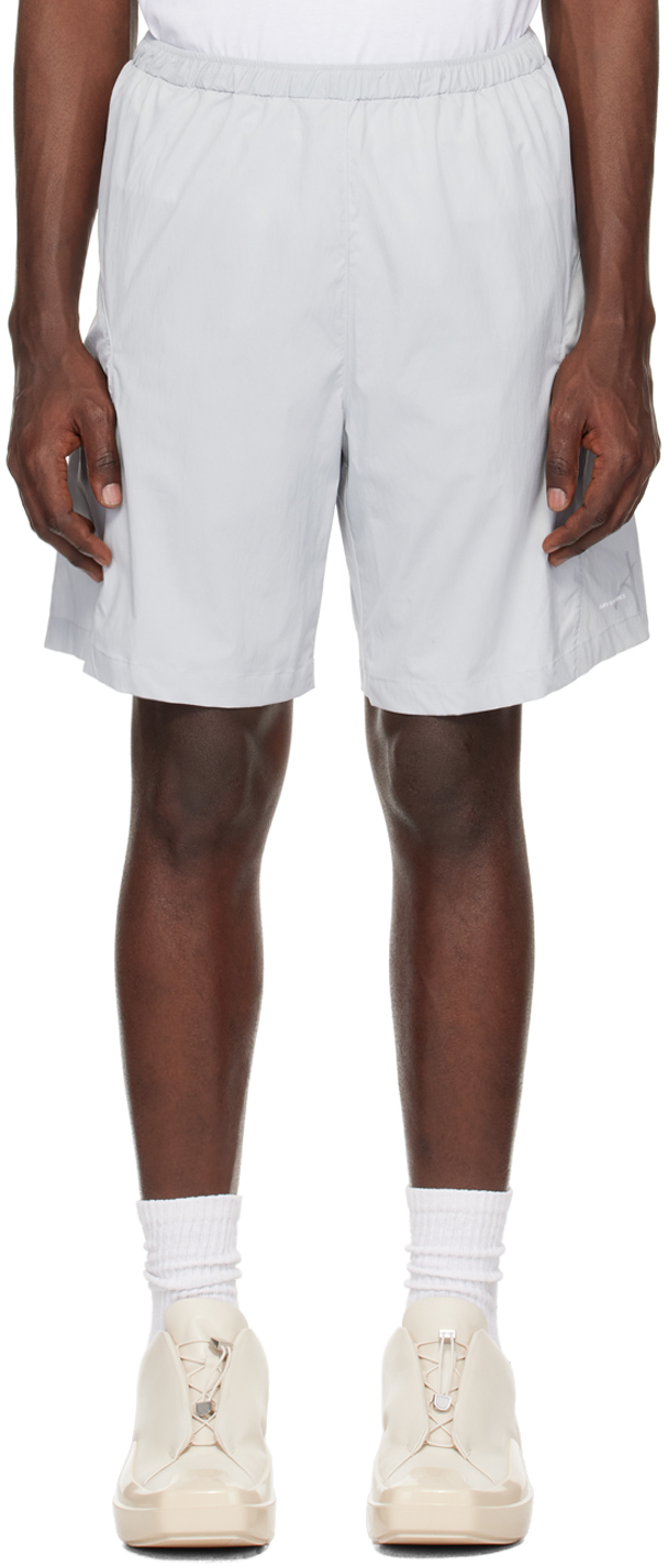Gray Flex Shorts by AFFXWRKS on Sale