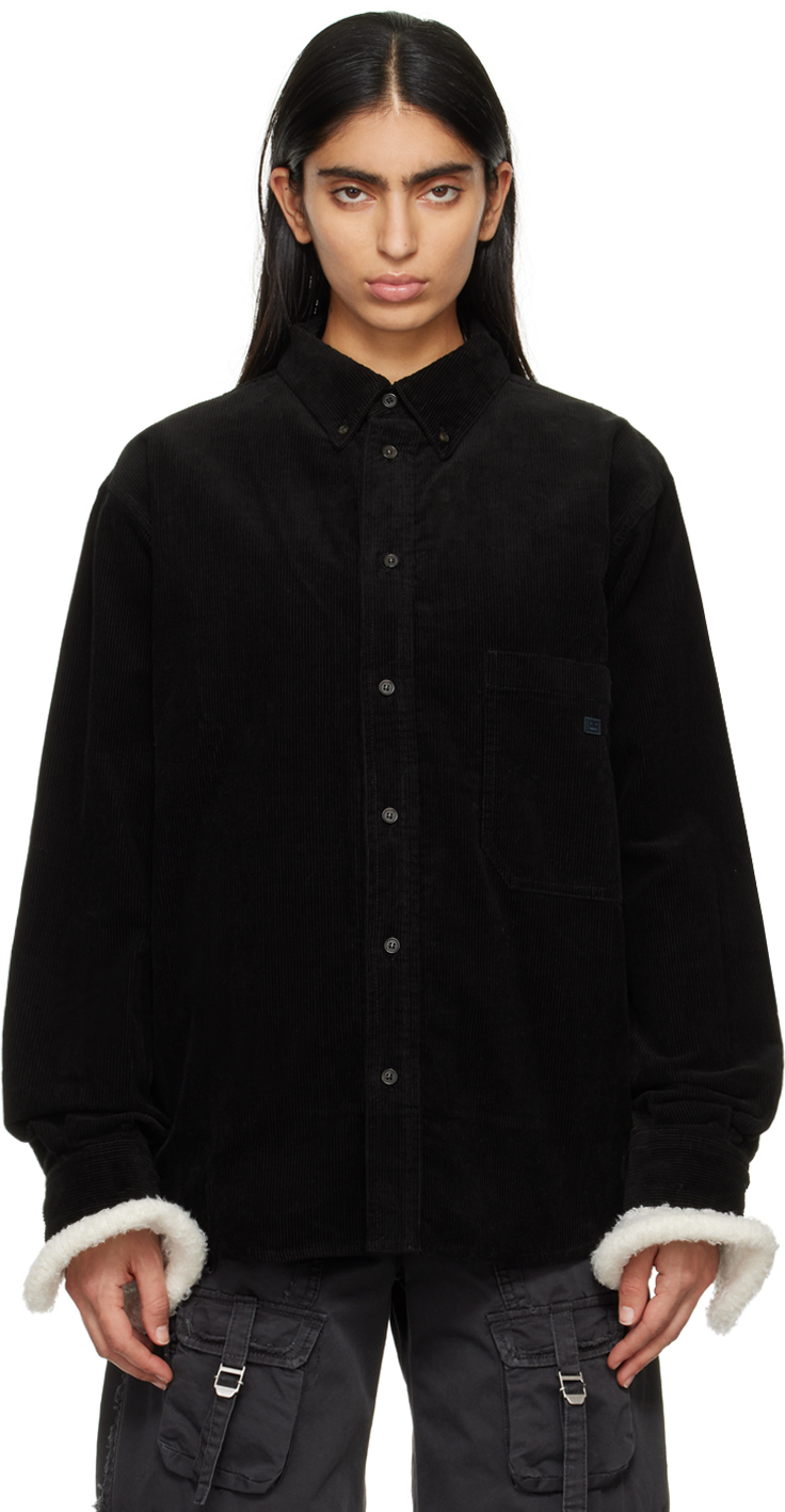 Black Patch Shirt by Acne Studios on Sale