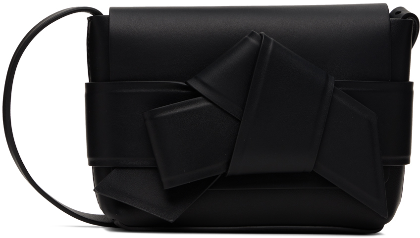 Black Musubi Mini Crossbody Bag by Acne Studios on Sale