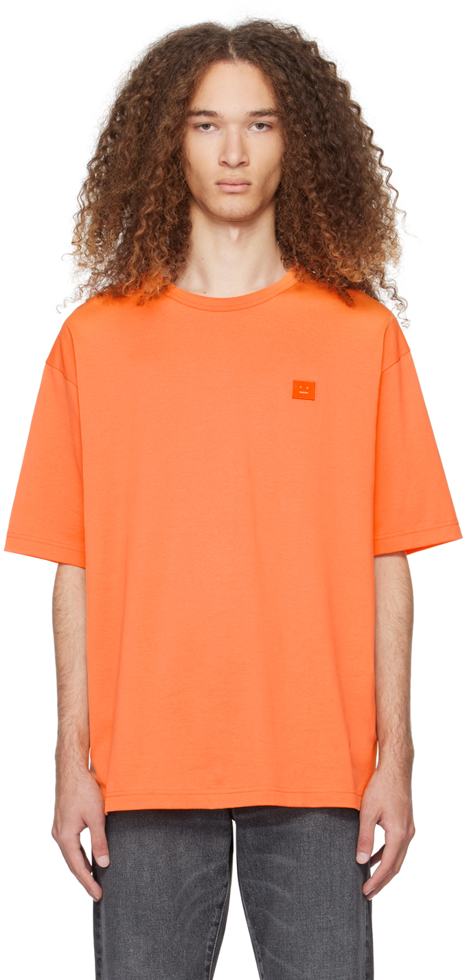 Orange Patch T-Shirt by Acne Studios on Sale