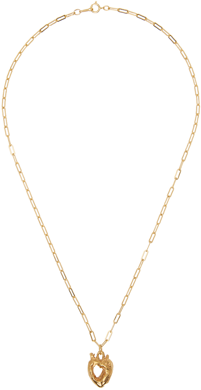 Gold 'The Lovers' Pact' Necklace by Alighieri on Sale
