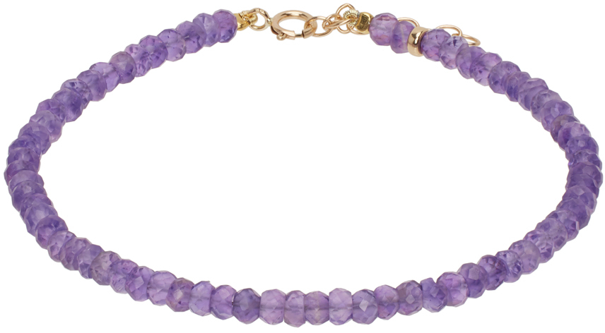 JIA JIA: Purple February Birthstone Amethyst Bracelet | SSENSE