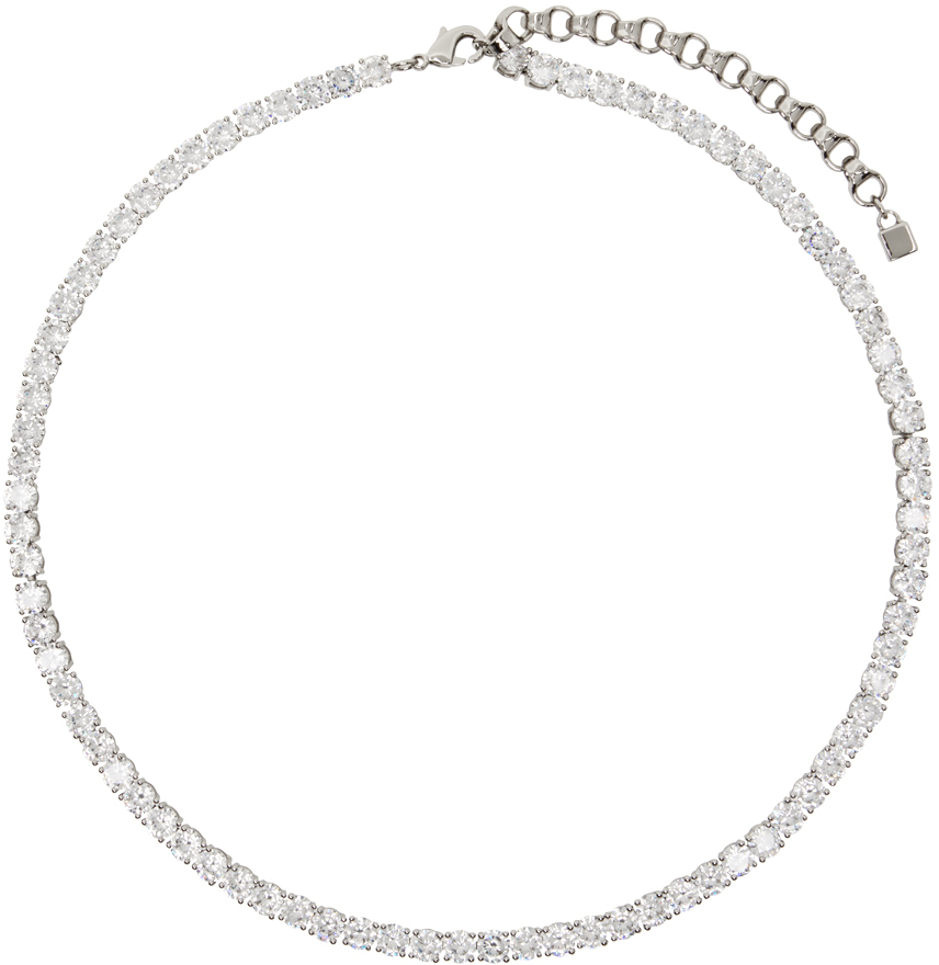 Silver D2 Classic Necklace by Dsquared2 on Sale