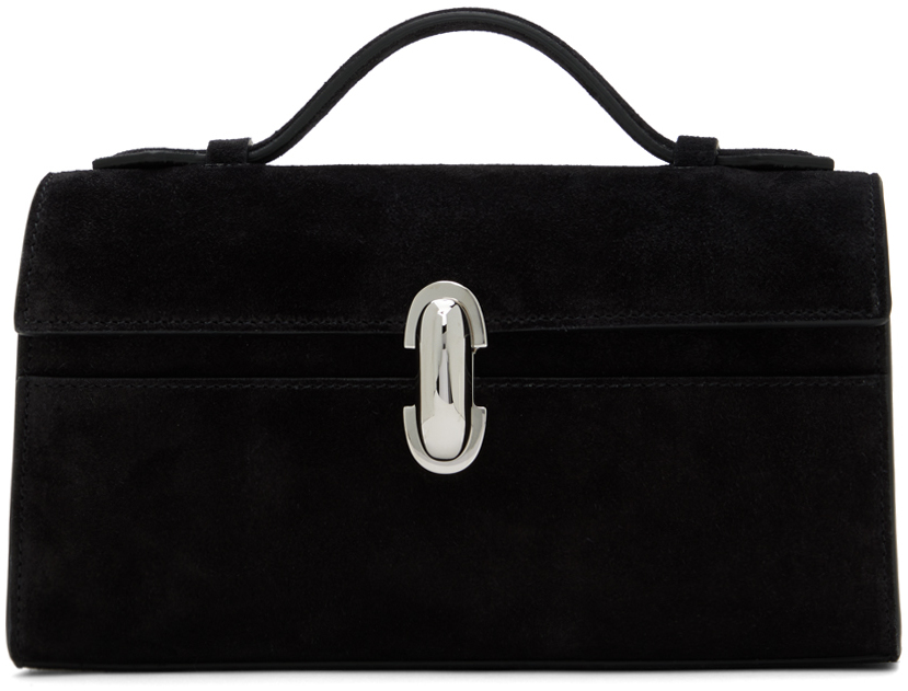 Savette: Black Symmetry Pochette Bag | SSENSE UK