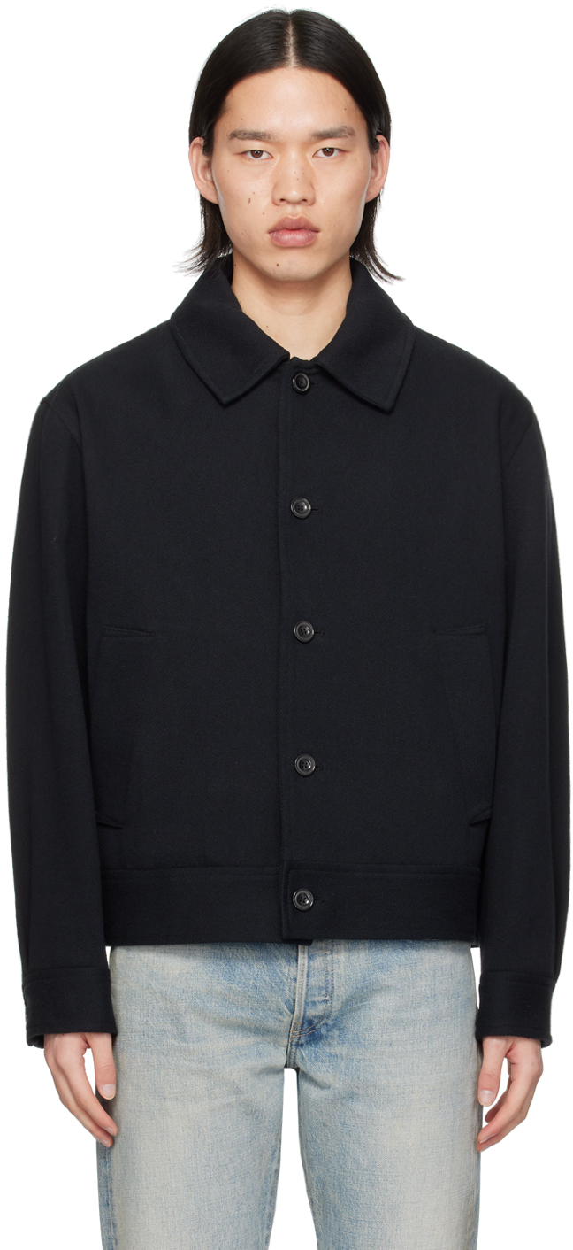 Black Work Jacket by GANT 240 MULBERRY STREET on Sale