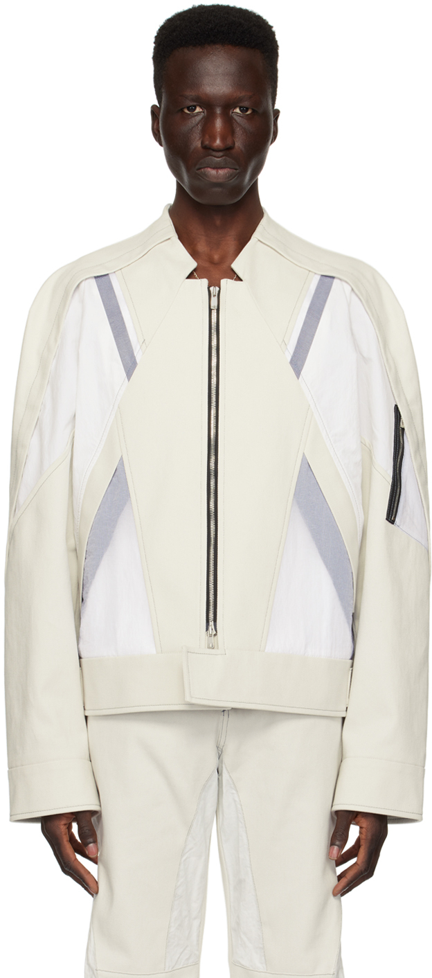 CARNET-ARCHIVE: Off-White Trace Prism Denim Jacket | SSENSE Canada