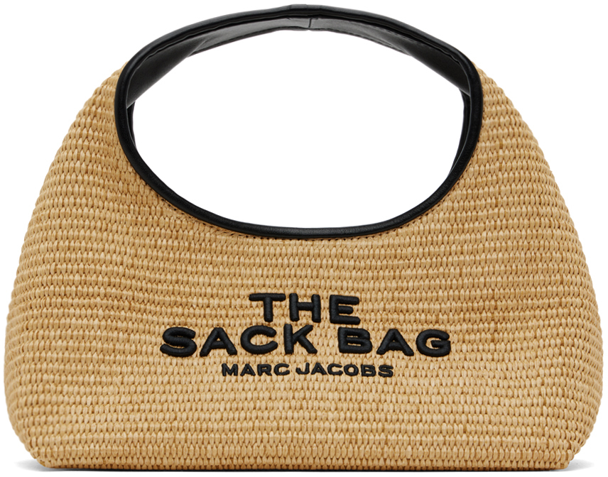 Marc Jacobs: Beige 'The Mini Sack' Bag | SSENSE