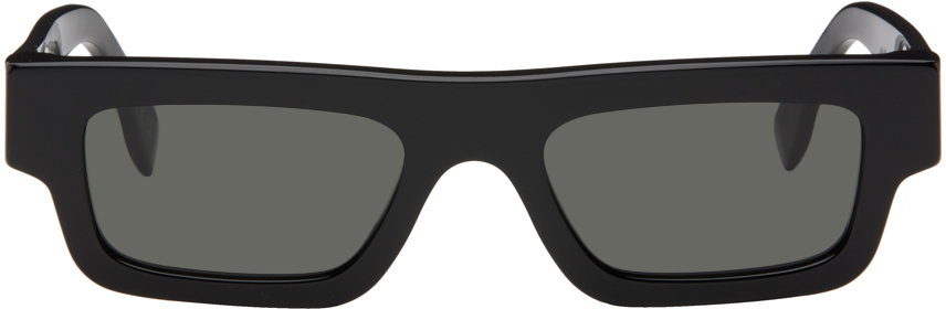 Black Colpo Sunglasses by RETROSUPERFUTURE on Sale