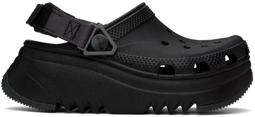Black Hiker Xscape Clogs by Crocs on Sale