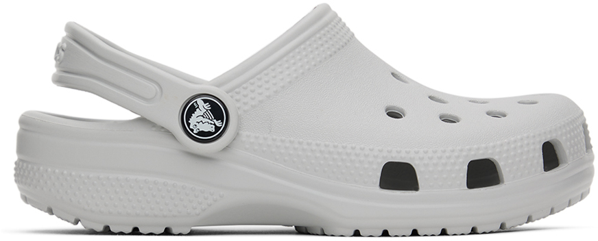 Kids Gray Classic Clogs by Crocs | SSENSE