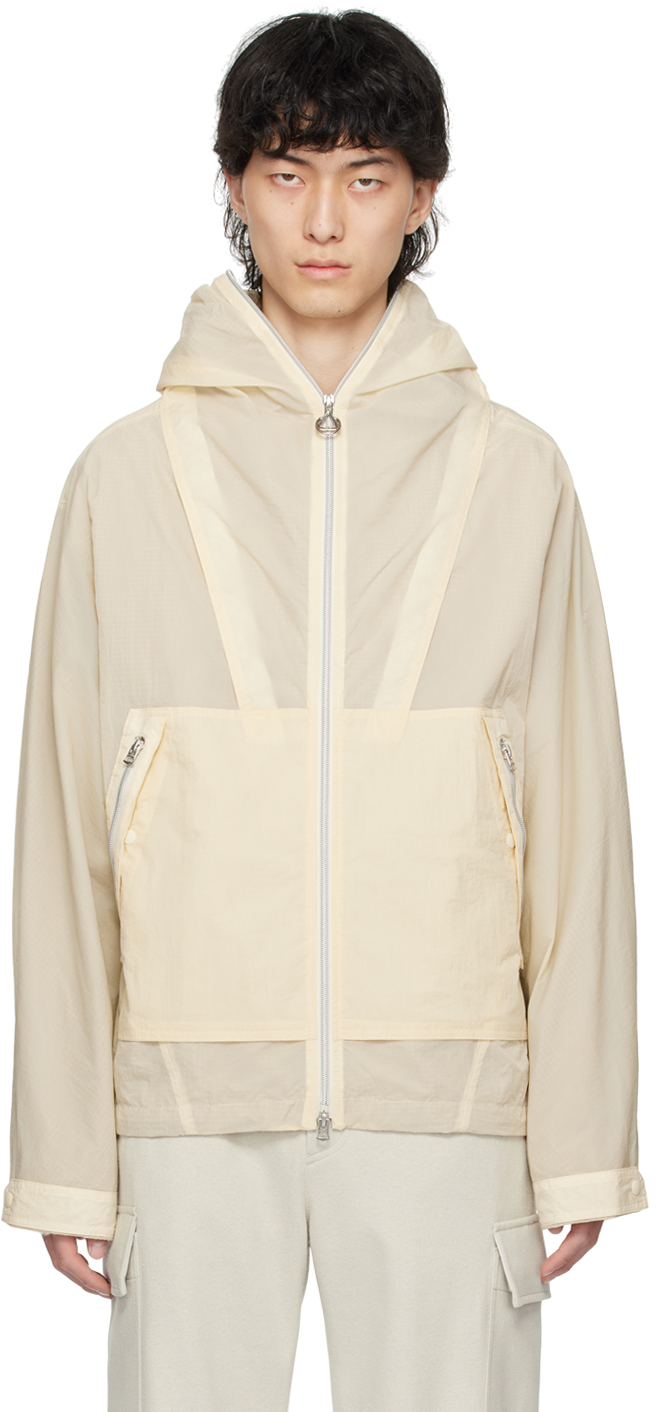 Beige Transform Jacket by Solid Homme on Sale