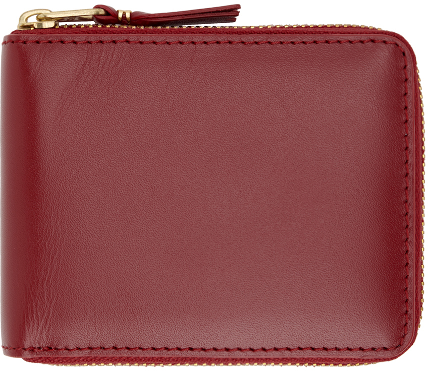 COMME des GARÇONS WALLETS: Red Classic Wallet | SSENSE