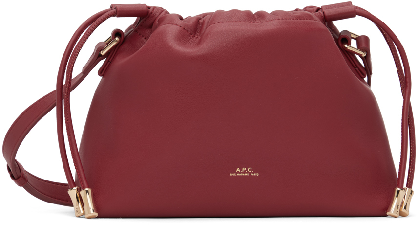 A.P.C.: Red Ninon Mini Bag | SSENSE Canada