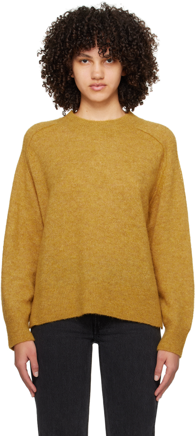 Pull Naomie jaune A.P.C. en solde