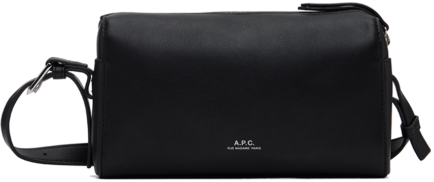 A.P.C.: Black Nino Camera Bag | SSENSE