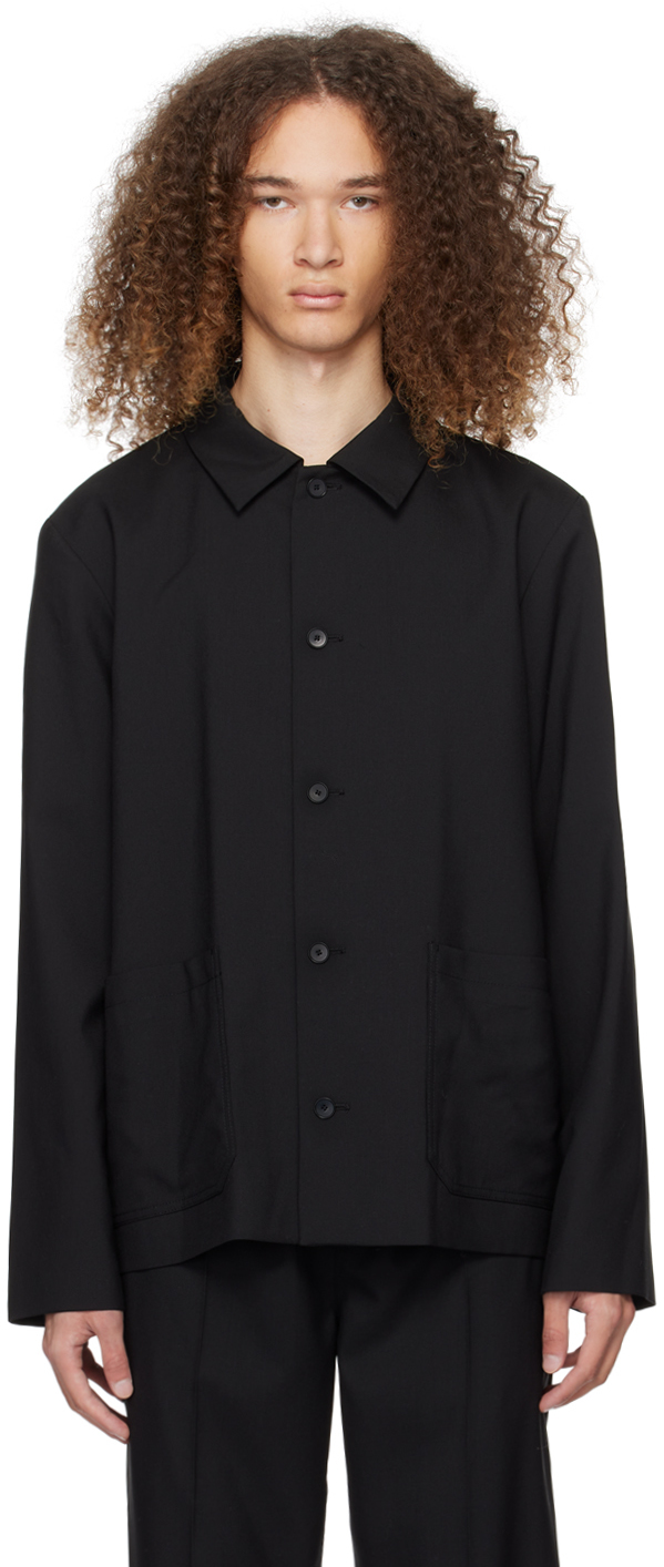 Black Georges Jacket by A.P.C. on Sale