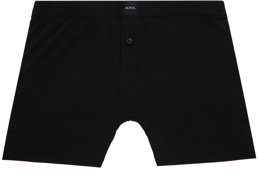 Black Cabourg Boxers by A.P.C. on Sale