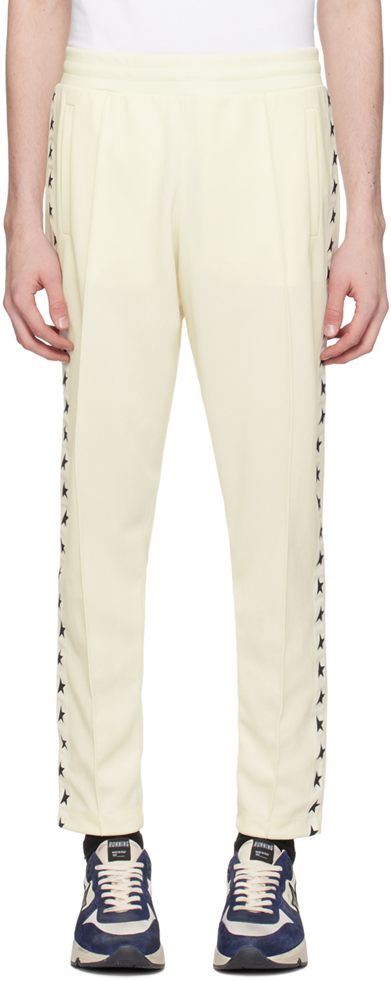 Golden Goose: Off-White Three-Pocket Sweatpants | SSENSE