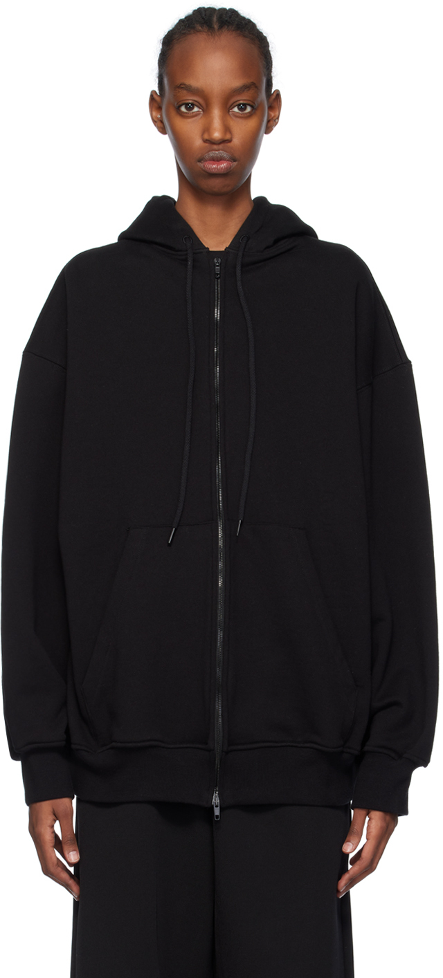 Black Oversized Hoodie by WARDROBE.NYC on Sale