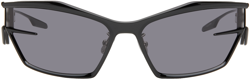 Givenchy: Black Giv Cut Sunglasses | SSENSE