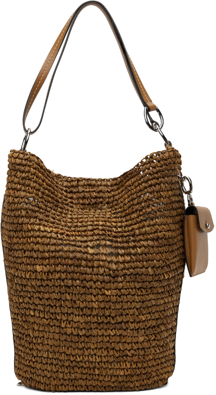 Brown Proenza Schouler White Label Spring Bag by Proenza Schouler on Sale