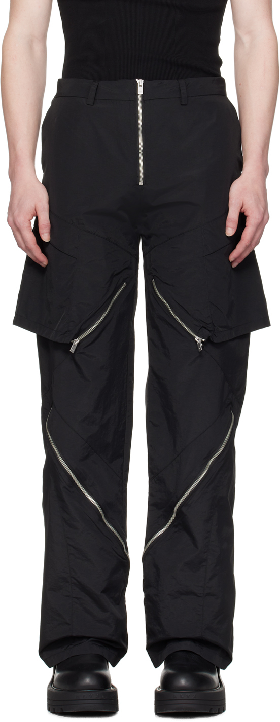 Pantalon cargo Stratum noir HELIOT EMIL en solde