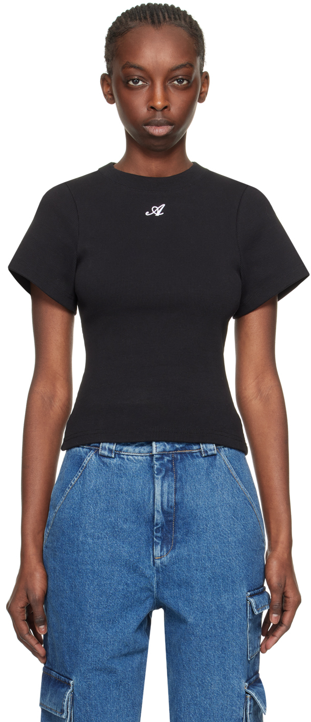 Black Script A T-Shirt by Axel Arigato on Sale