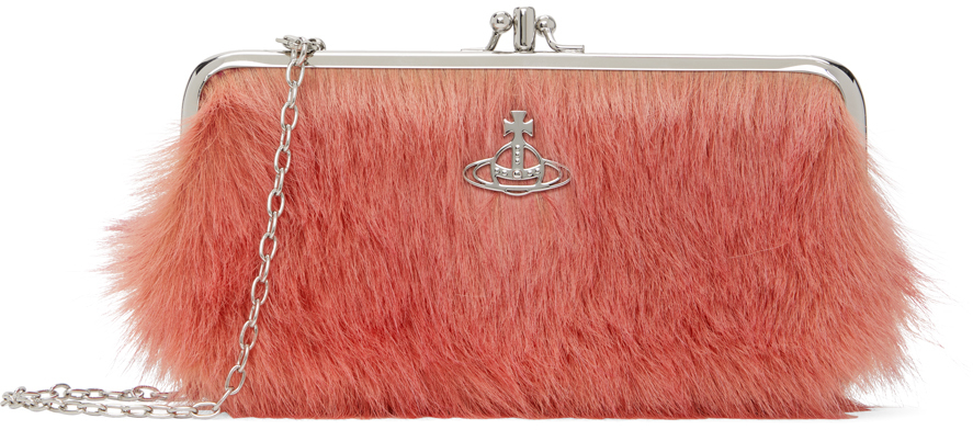 Vivienne Westwood: Pink DB Frame Bag | SSENSE Canada