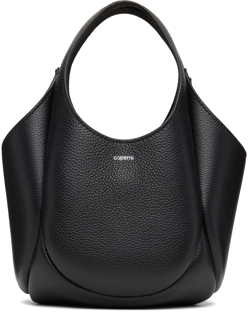 Coperni: Black Mini Bucket Swipe Bag | SSENSE Canada