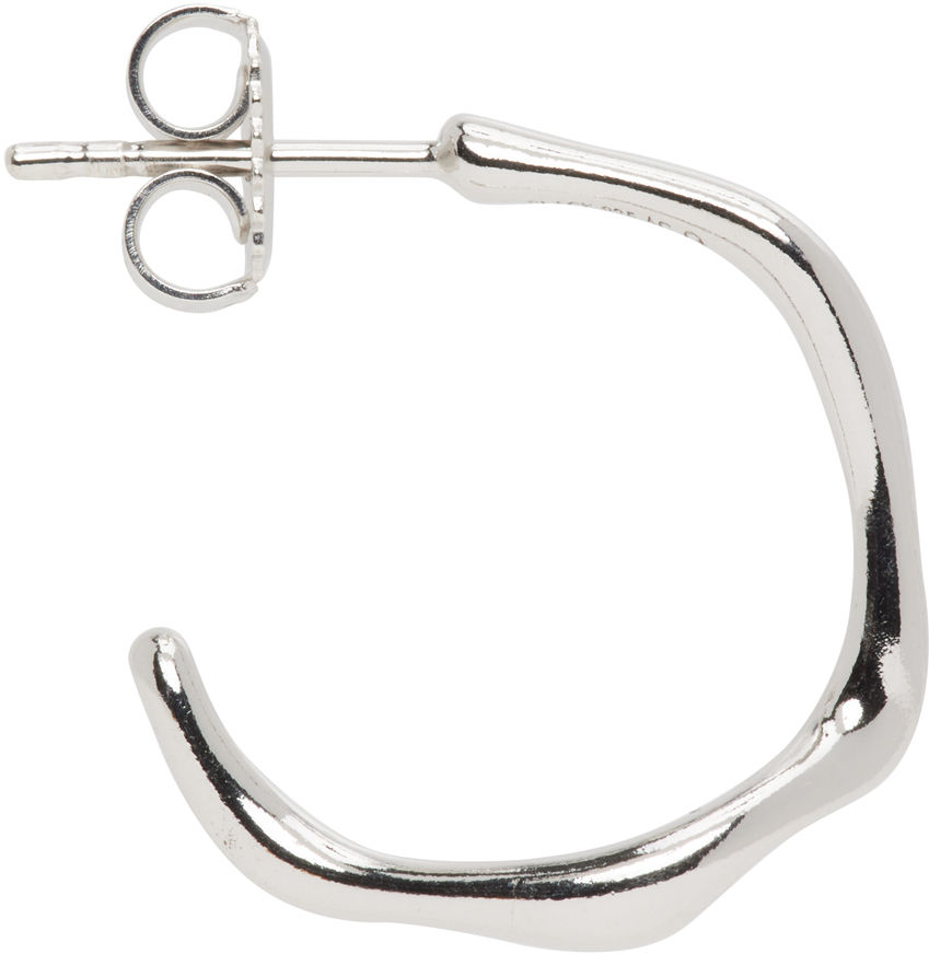Silver Branch 12 Hoop Single Earring by Maria Black on Sale