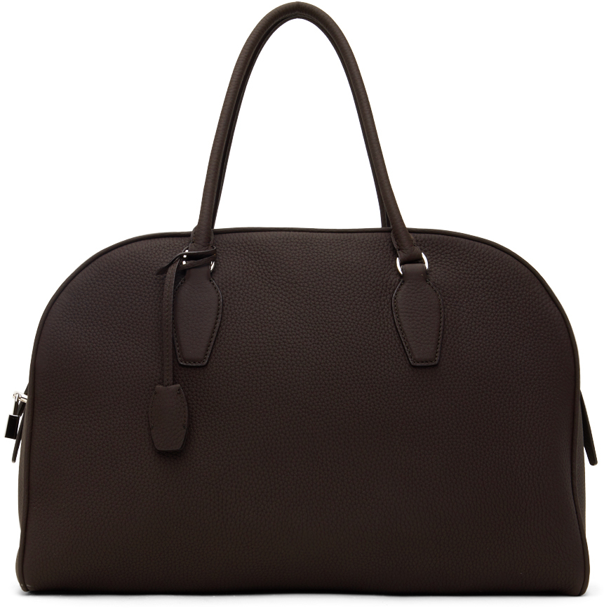 The Row: Brown India 15.75 Bag | SSENSE The Row: Brown India 15.75 Bag | SSENSE