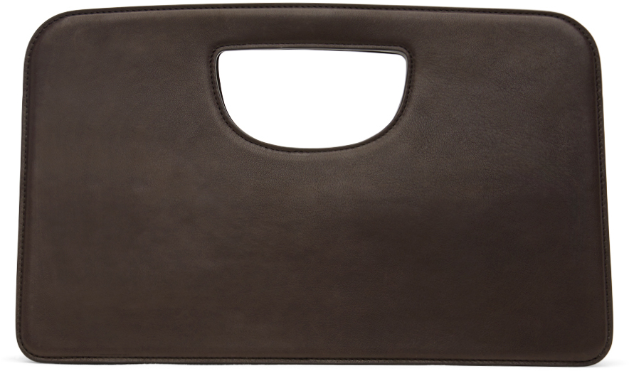 The Row Brown EW Austin Bag