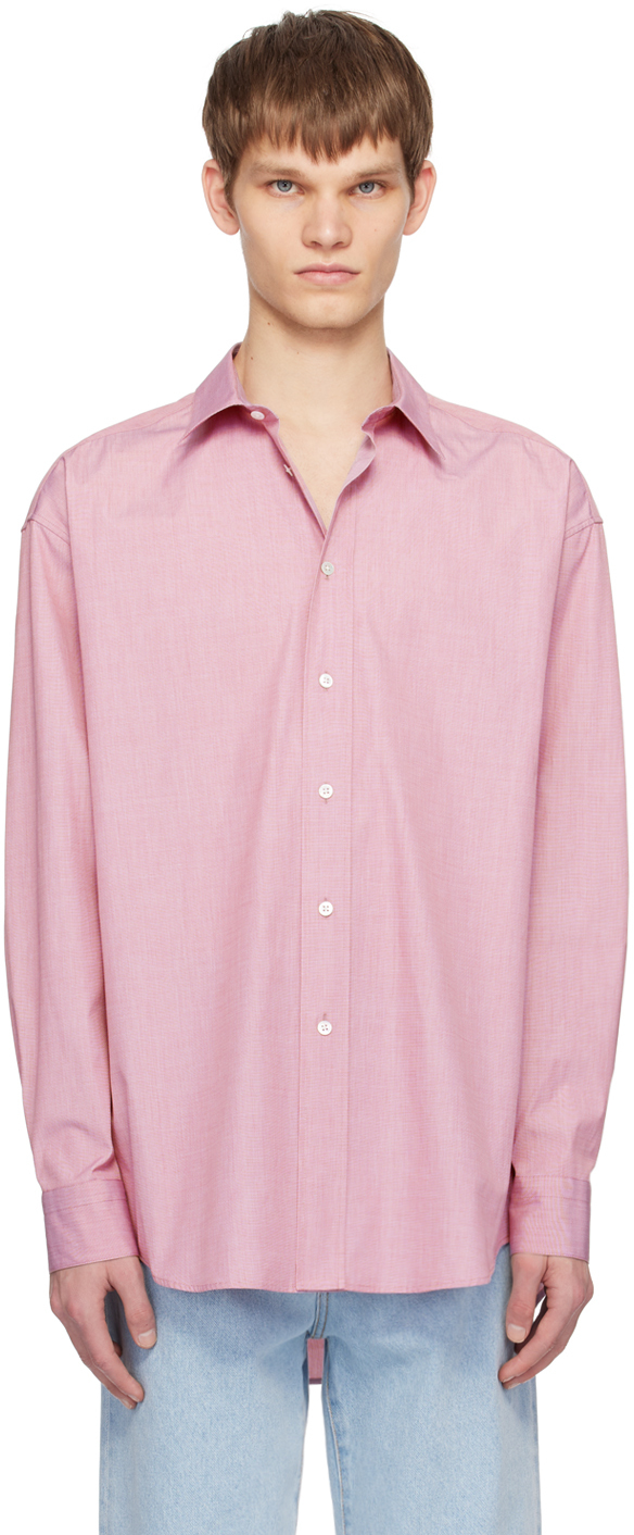 The Row: Red Miller Shirt | SSENSE