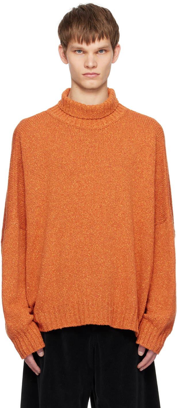 The Row: Col roulé Cobain orange | SSENSE France