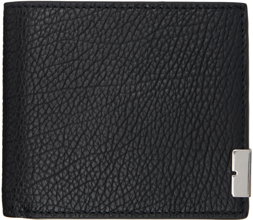 Black B-Cut Bifold Wallet by Burberry on Sale