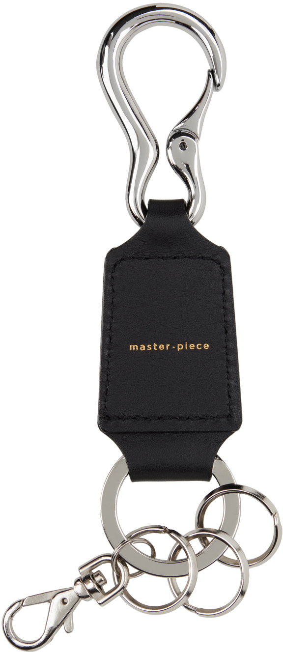 Silver & Black Gloss Keychain by master-piece on Sale