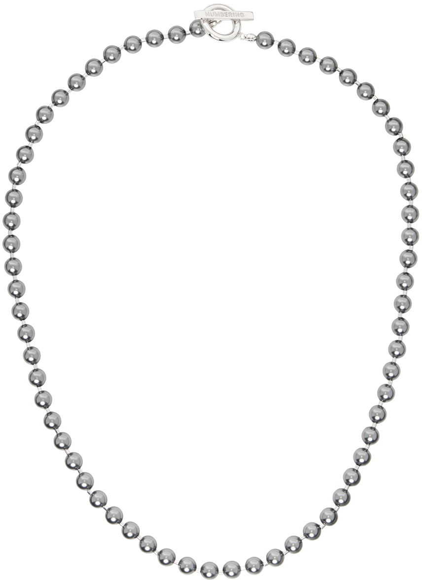 Gray #9718M Necklace by Numbering on Sale
