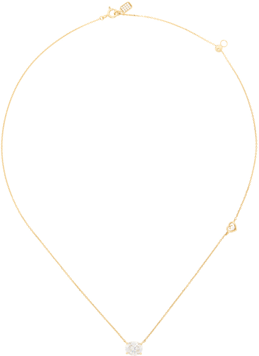 Numbering: Collier #3762 doré | SSENSE France