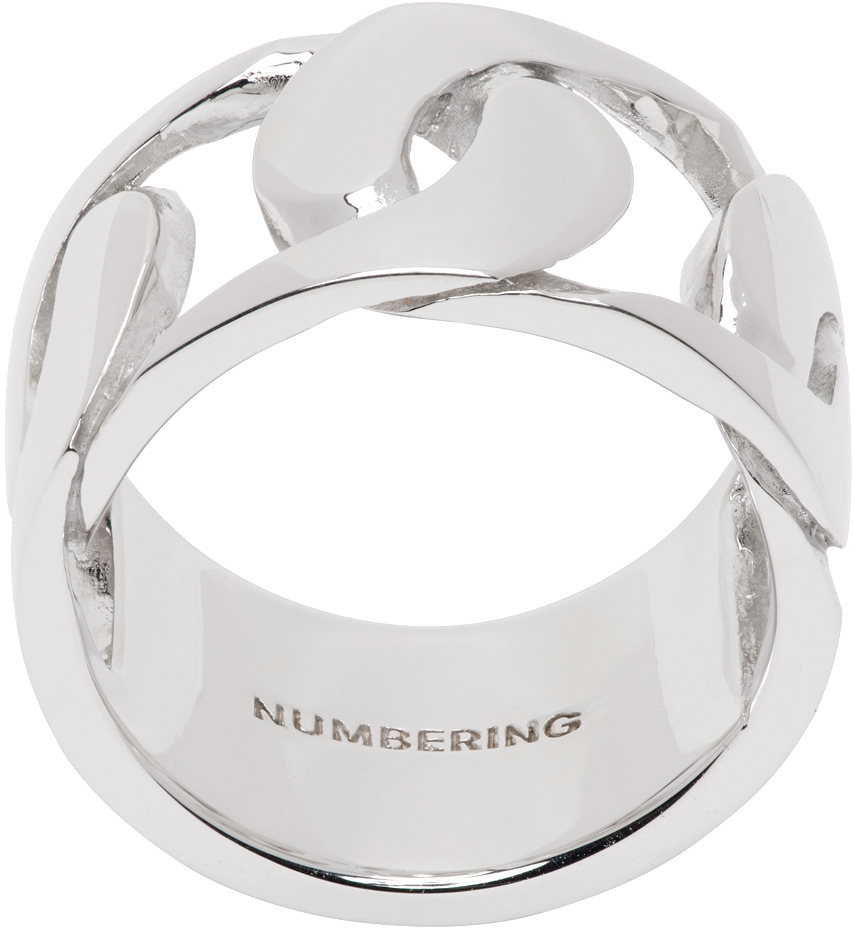 Silver #7408 Ring by Numbering on Sale