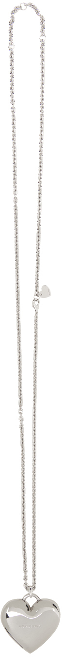 Silver Heart Keychain by Numbering on Sale