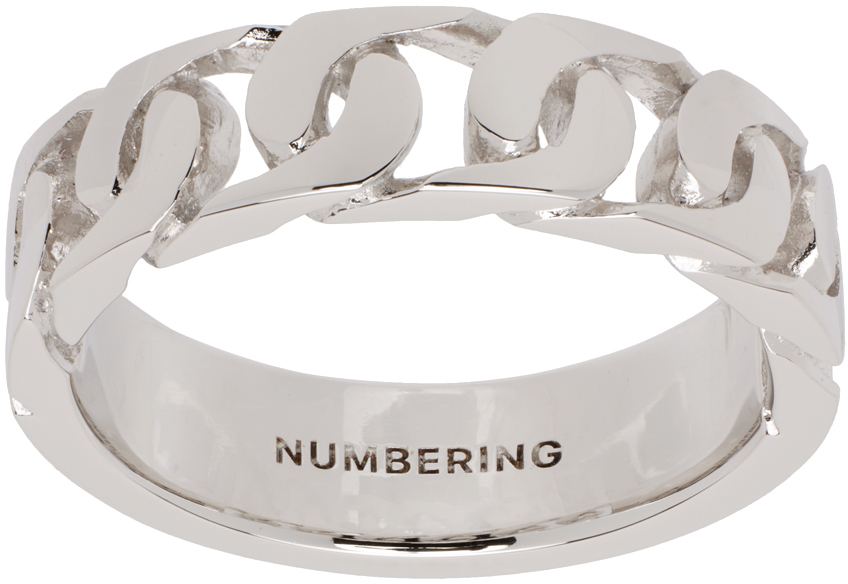 Silver #7407 Ring by Numbering on Sale