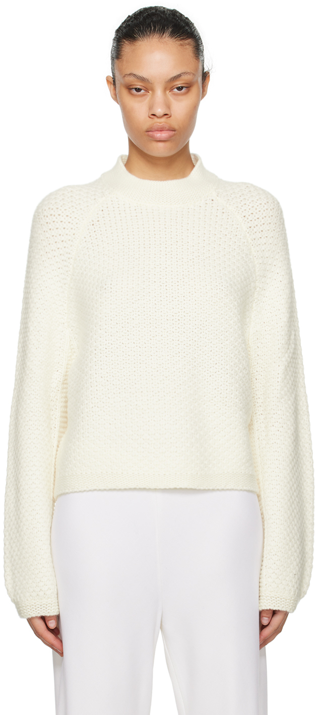 arch4: White Hull Sweater | SSENSE